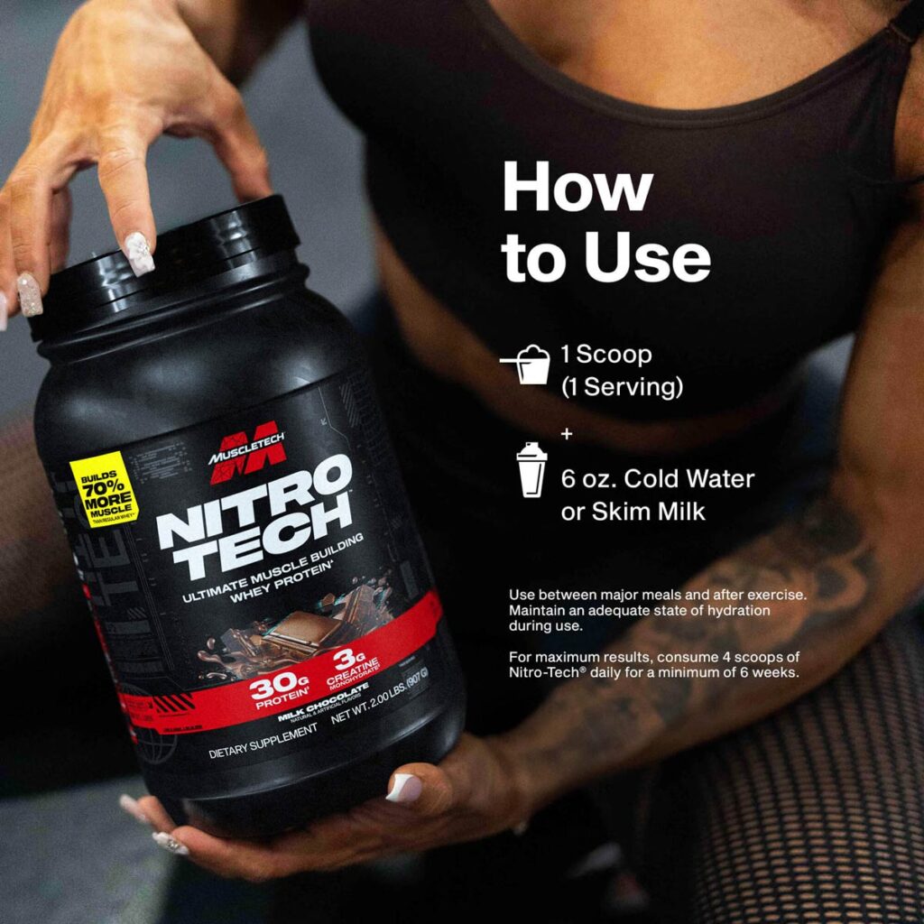 Nitro Tech Whey Protein | Muscletech - Dr Nutrition