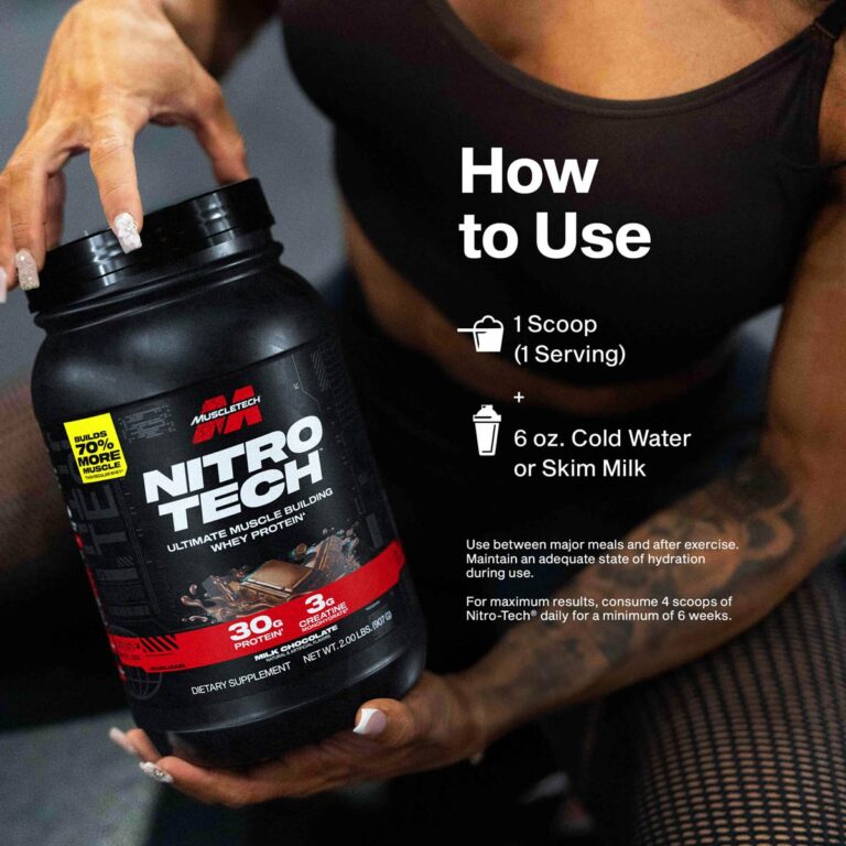 Nitro Tech Whey Protein | Muscletech - Dr Nutrition